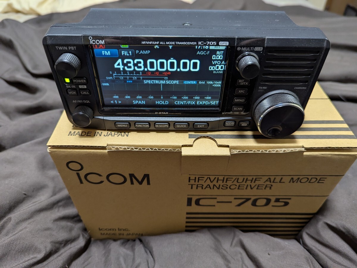 ICOM アイコム IC705 IC-705 オールモード(ハンディ)｜売買されたオークション情報、yahooの商品情報をアーカイブ公開 - オークファン（aucfan.com）
