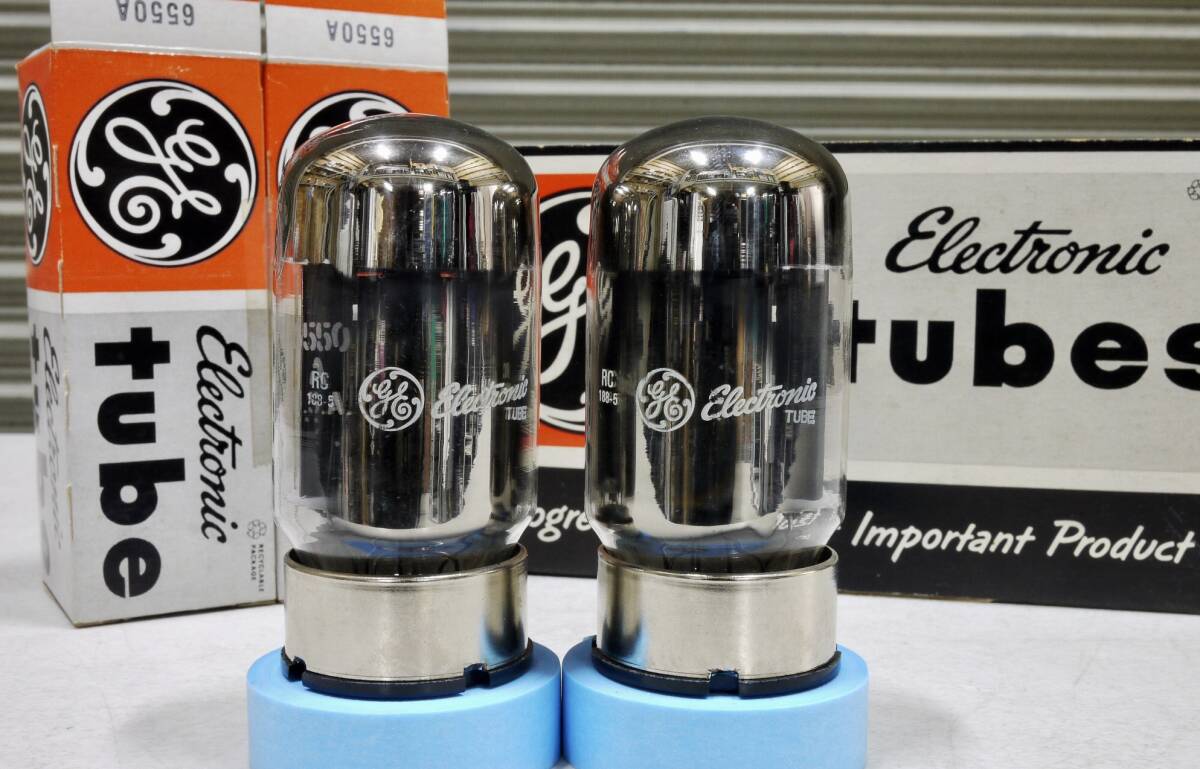 Yahoo!オークション - GE 6550A マッチドペア 未使用品 デットストック...