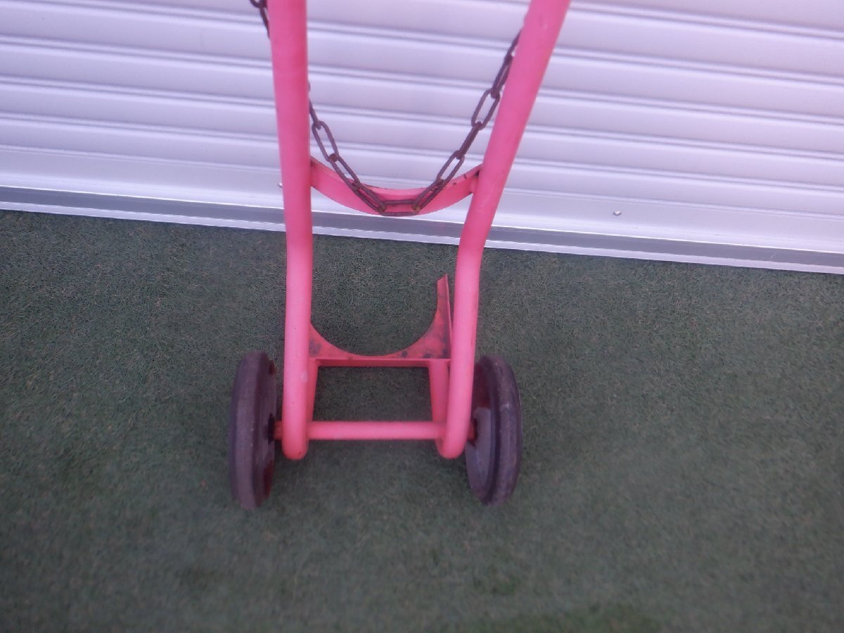 Yahoo!オークション - TRUSCO トラスコ ボンベ台車 台車 二輪型 酸素用...