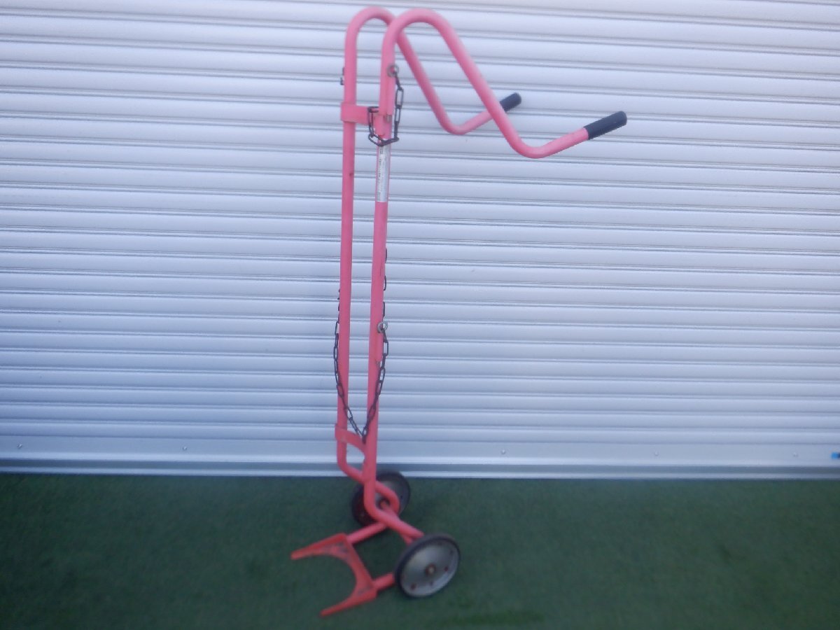 Yahoo!オークション - TRUSCO トラスコ ボンベ台車 台車 二輪型 酸素用...