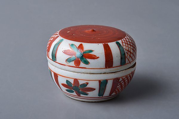 Yahoo!オークション - k477【和み】茶道具 明時代 赤絵香合 検 茶道具...