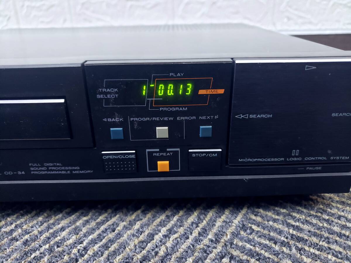 Yahoo!オークション - marantz マランツ CDプレヤー CD-34 CD34 通電OK...