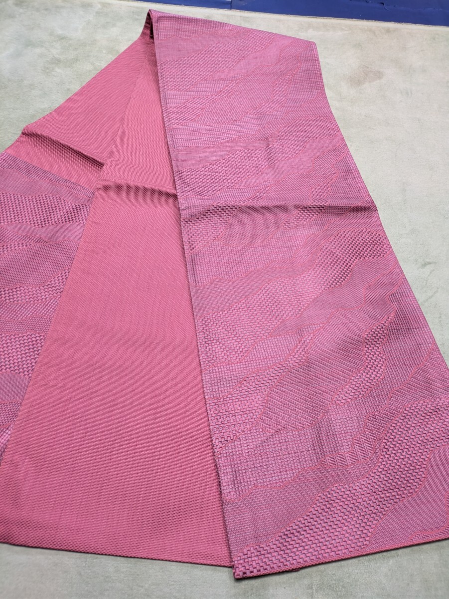 Yahoo!オークション - B64 袋帯 ピンク色