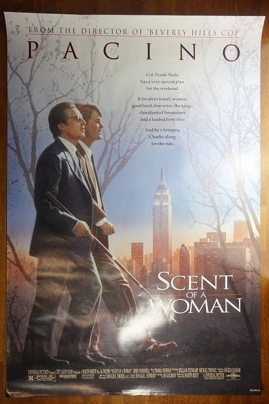 Yahoo!オークション - 長X238/US 1sh 映画ポスター【 セント・オブ・ウ...