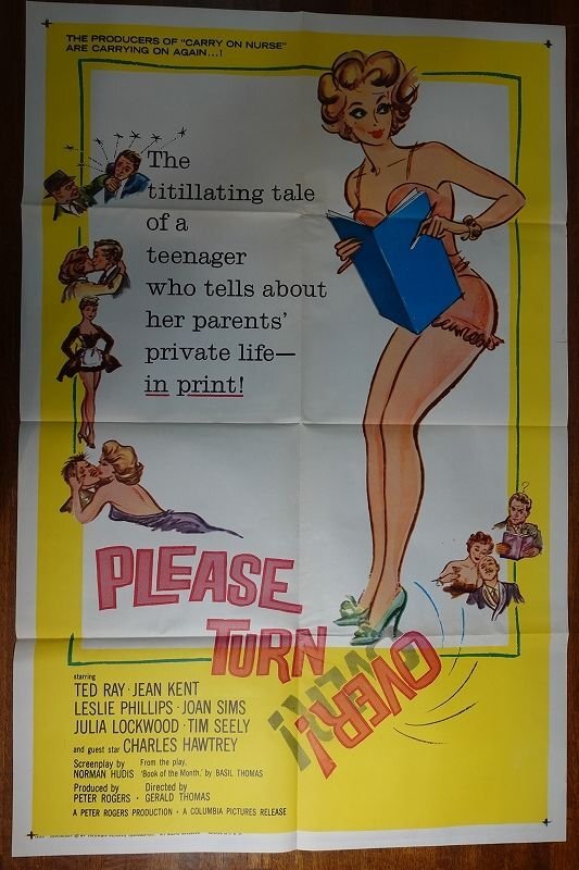 Yahoo!オークション - 長X120//US版1sh 映画ポスター【Please Turn Ove...