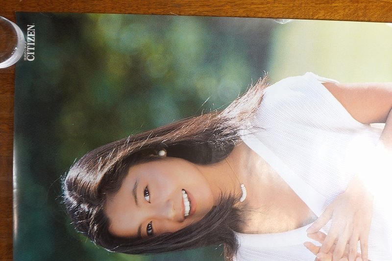 Yahoo!オークション - 長X024/B2判 女優 ポスター 『手塚さとみ 手塚理...