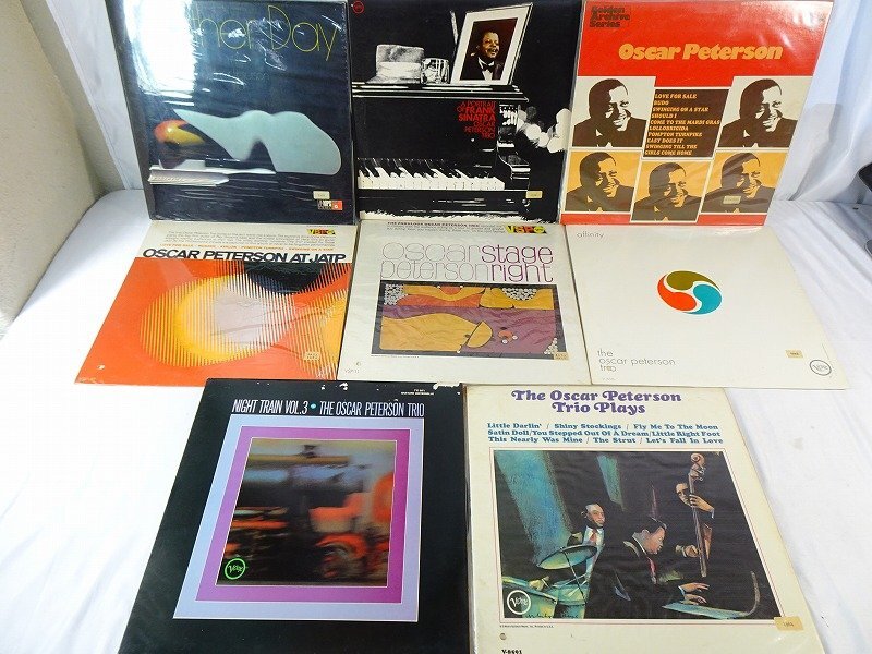 Yahoo!オークション - Oscar Peterson US盤 LP8組 Another Day / Stage...