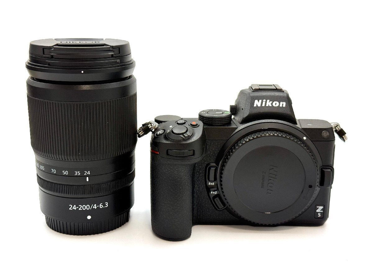 Yahoo!オークション - A)NIKON ニコン Z5 24-200mm F/4-6.3VR ブラック...