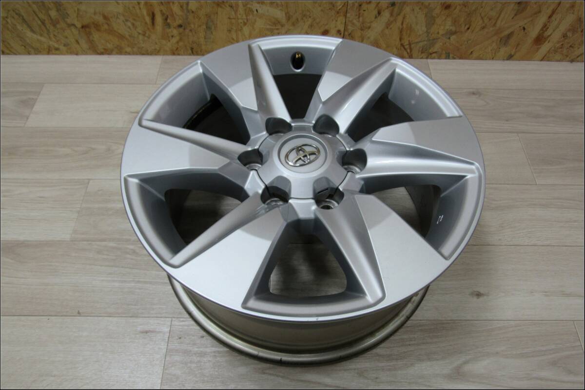 Yahoo!オークション - 6507 美品・プラド150純正・17×7.5J・ET25・穴...