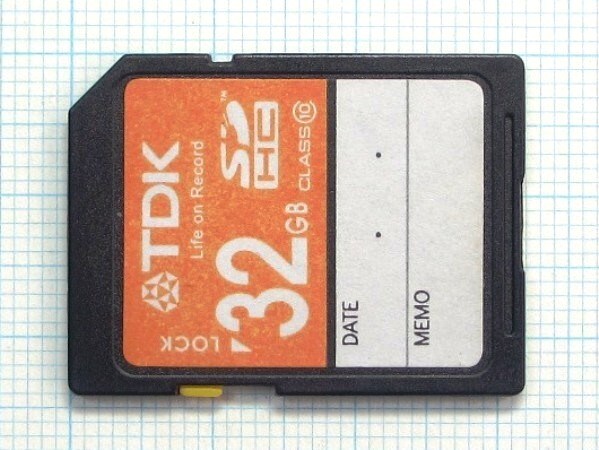 Yahoo!オークション - TDK SDHC メモリーカード 32GB 中古 送...