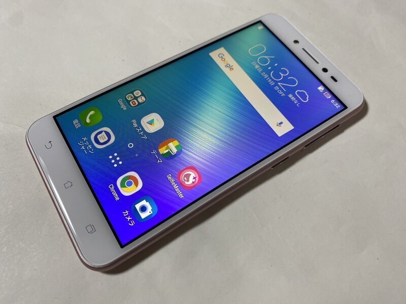 Yahoo!オークション - IQ233 SIMフリー ASUS_A007 16GB ローズピンク ...