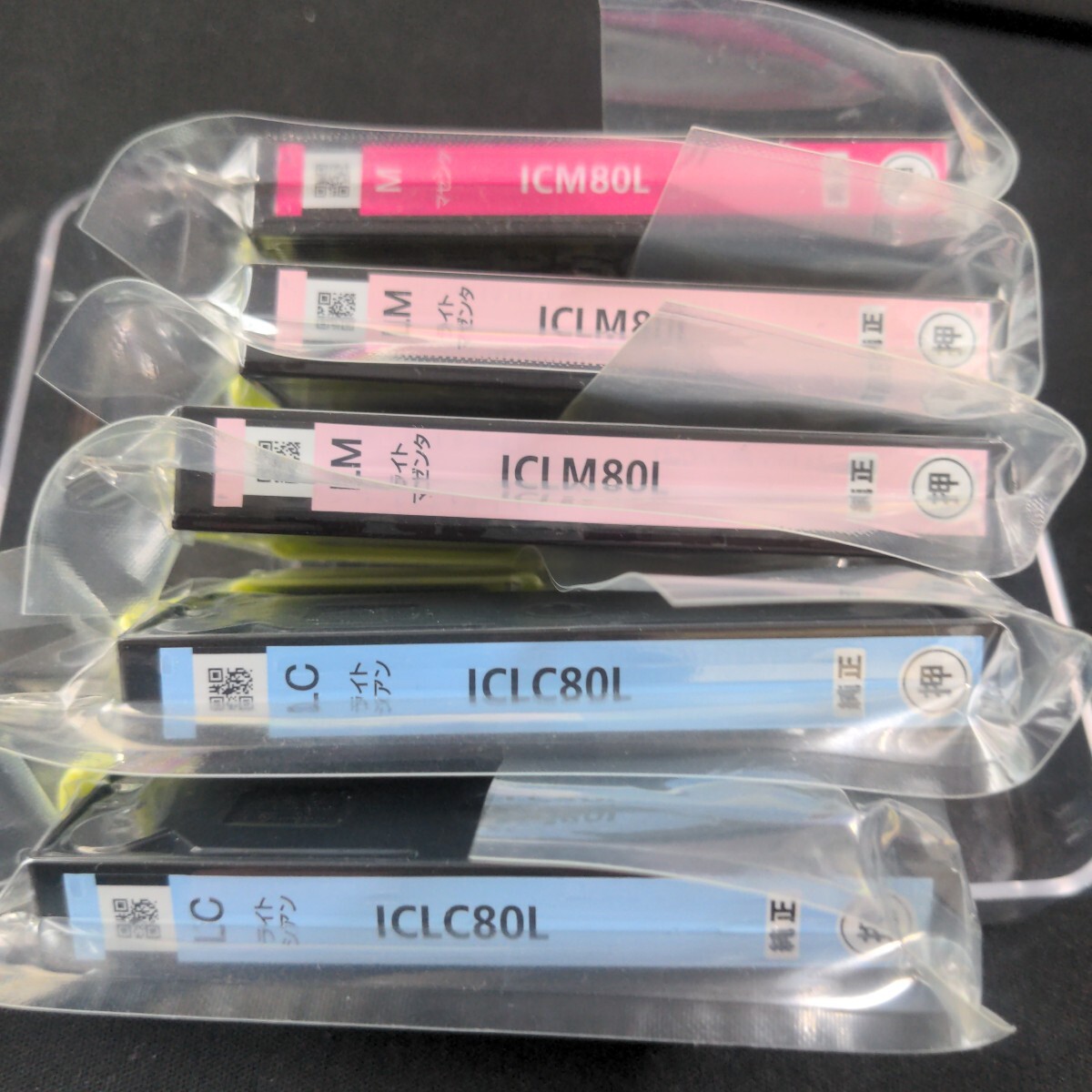 訳あり品 純正 ICM80L ICLM80L ICLC80L EPSON エプソン インク 5個 5本(エプソン)｜売買されたオークション情報、yahooの商品情報をアーカイブ公開 ...
