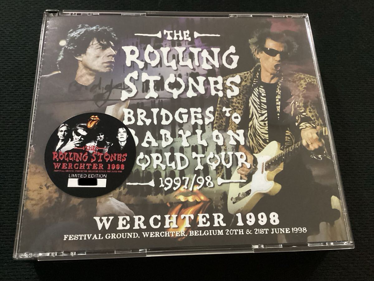 Yahoo!オークション - THE ROLLING STONES / WERCHTER 1998 (4CDプレス...