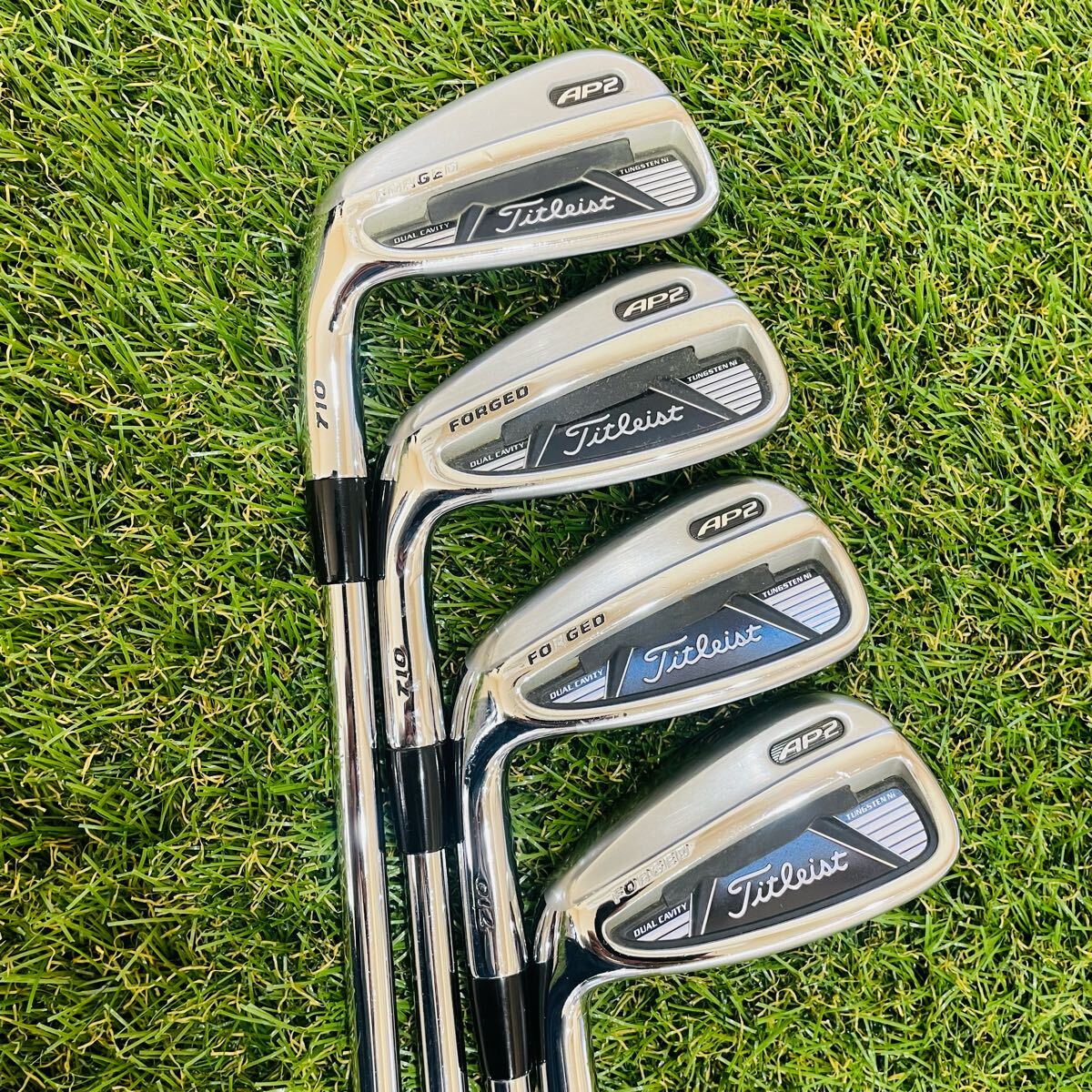 Yahoo!オークション - 【左利き】 タイトリスト AP2 710 アイアンセッ...