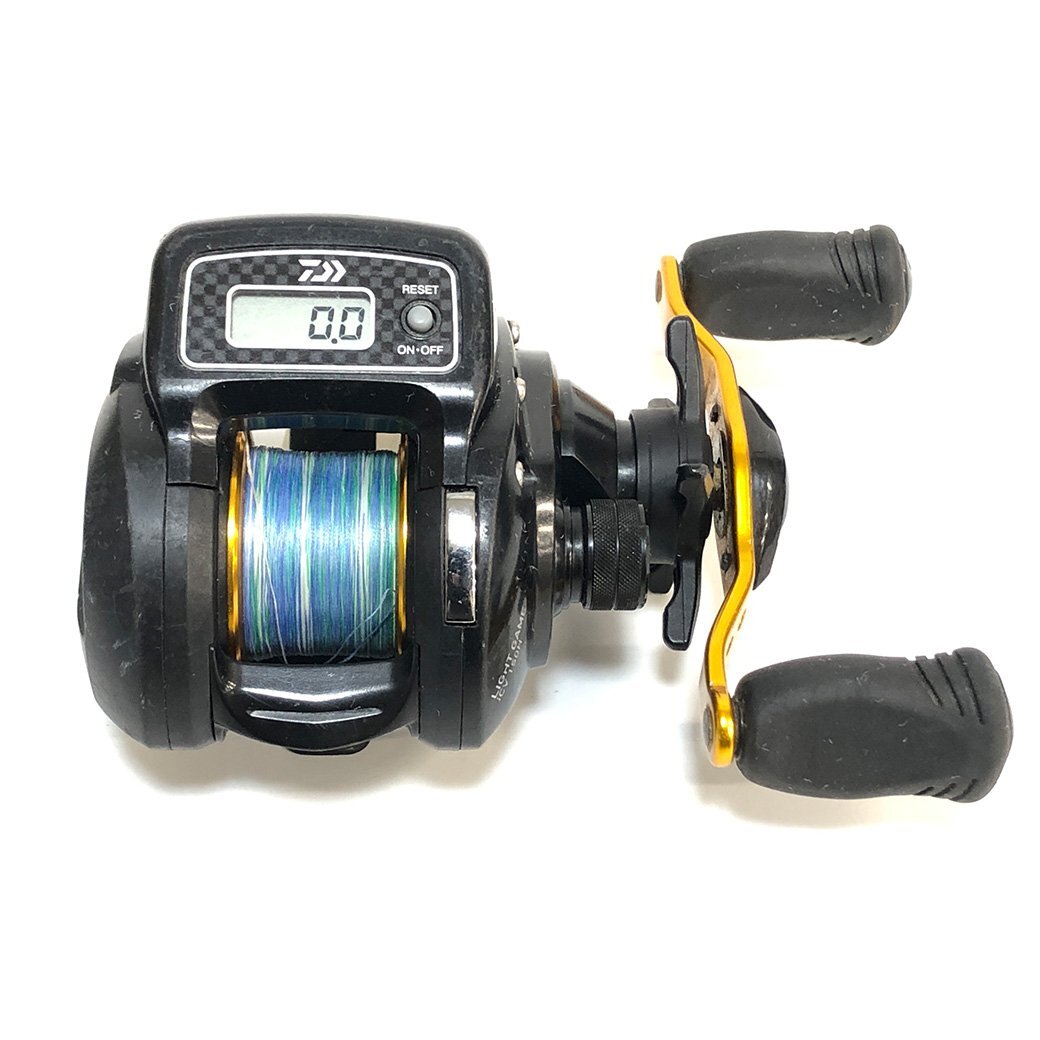 Yahoo!オークション - K ダイワ 15 ライトゲーム ICV 150H 船用 手動リ...