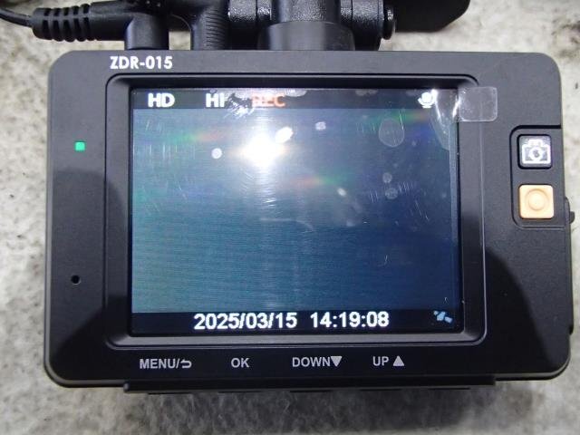 青森発 COMTEC コムテック ZDR-015 前後2カメラ ドライブレコーダー SDカード付 ジャンク品 傷等有 説明欄 写真要確認(ドライブレコーダー)｜売買されたオークション情報 ...