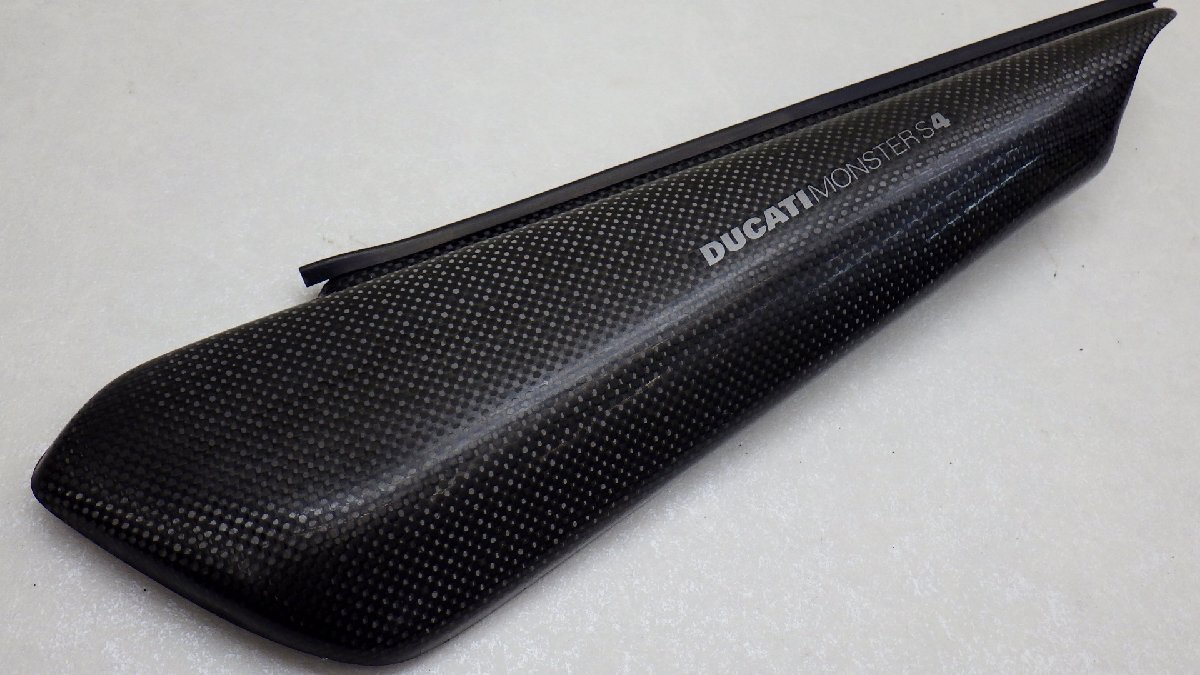 Yahoo!オークション - A026 モンスター S4 サイドカバー左右 カーボン ...