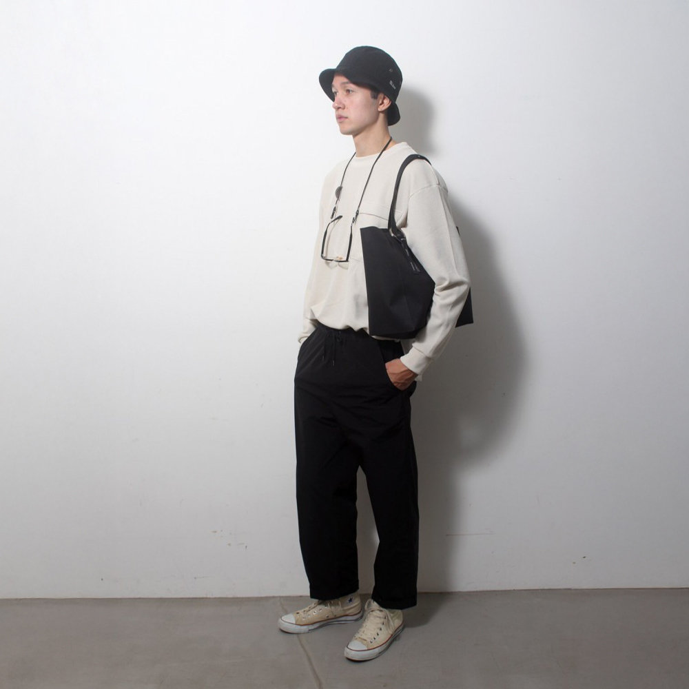 Yahoo!オークション - Et baas/Lサイズ/ワッフル ロングスリーブ Tシャ...