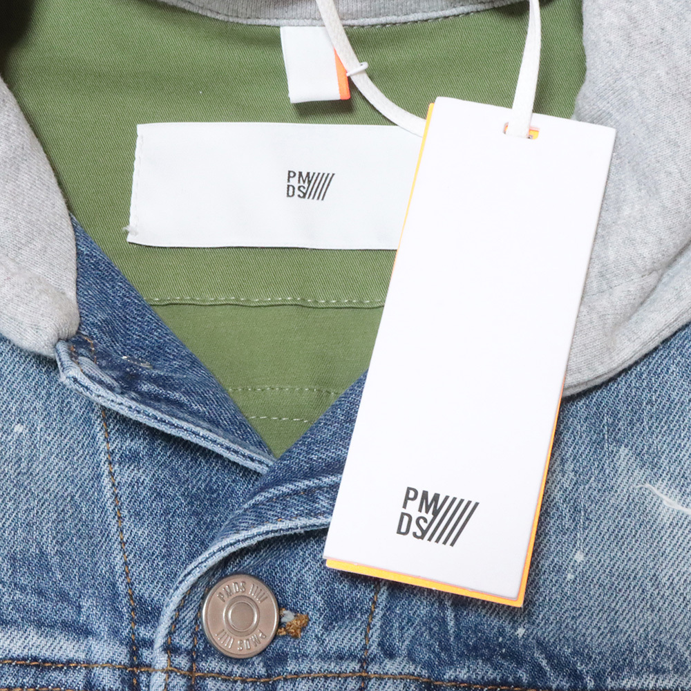 Yahoo!オークション - 1円/PMDS/XLサイズ/デニム ブルゾン NEW WYLL ス...