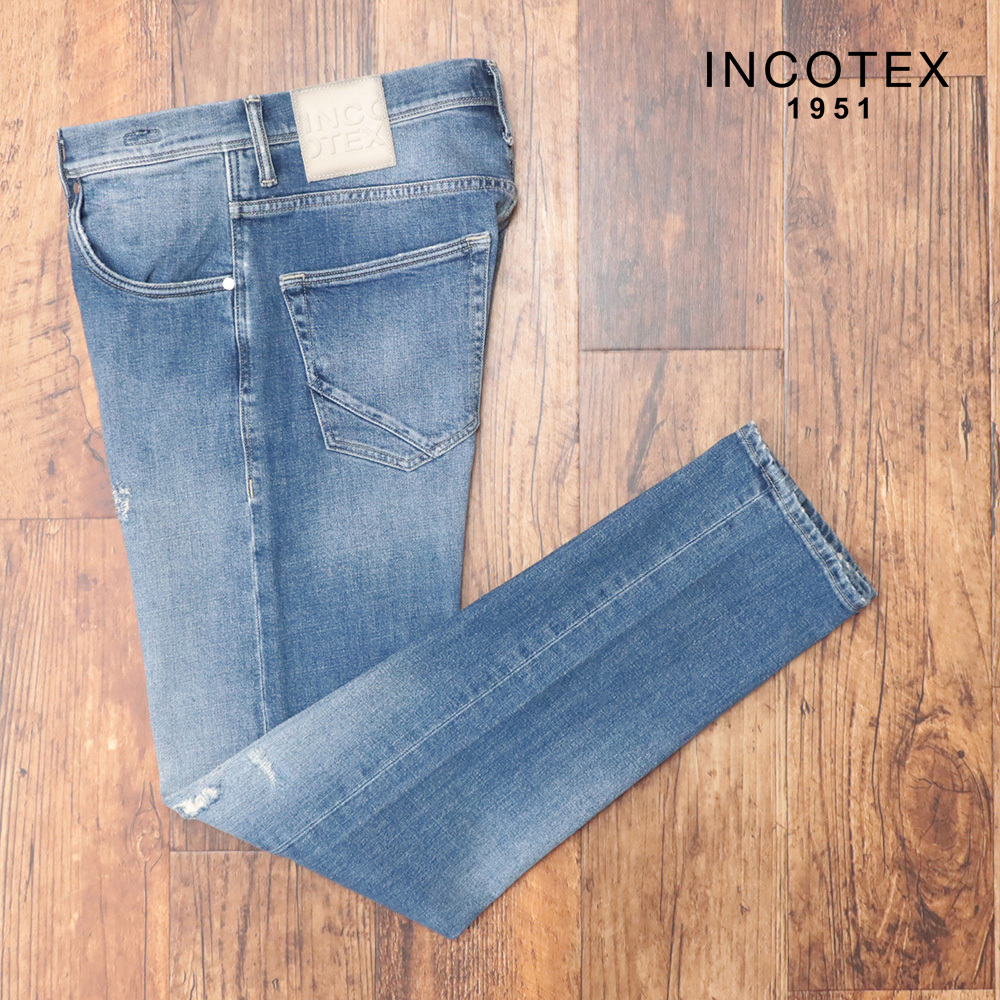 Yahoo!オークション - INCOTEX/30インチ/デニムパンツ BDPT0001 01190-...