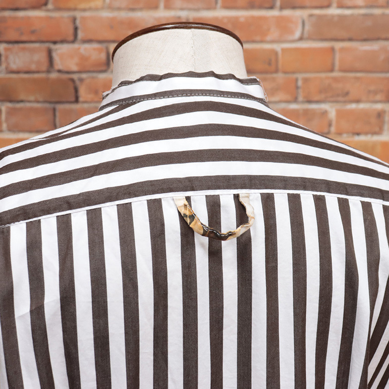 Yahoo!オークション - 1円/Koon/Lサイズ/バンド襟シャツ さらっと綿 ス...