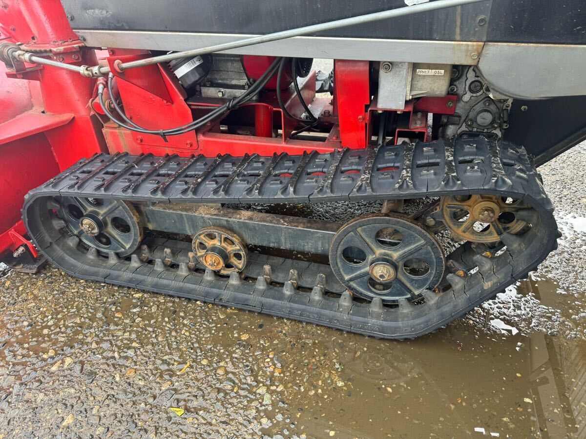 Yahoo!オークション - ヤナセ 除雪機 10-15HST ローリング付き 実働ジ...