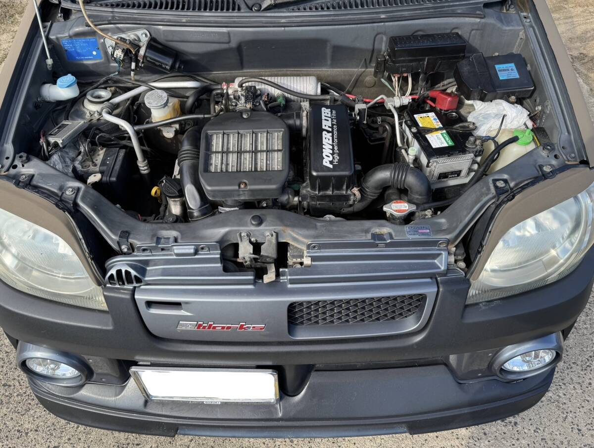 Yahoo!オークション - スズキ Keiワークス 5速MT ターボ 4WD H18年式 ...