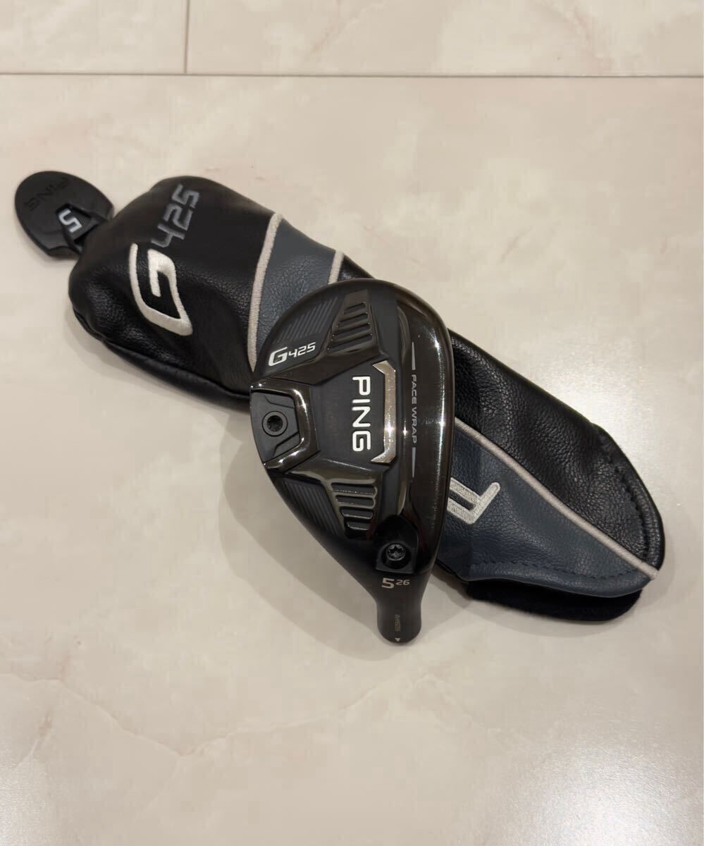 Yahoo!オークション - PING G425 ハイブリッド U5 26° ヘッド＋ヘッド...