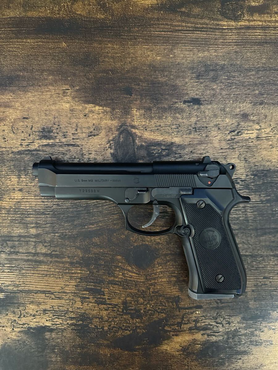 Yahoo!オークション - ベレッタ M92F ミリタリー 東京マルイ US M9 ガ...