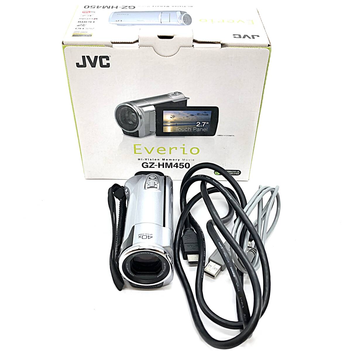 Yahoo!オークション - #12853 Victor ビクター JVC Everio エブリオ GZ...