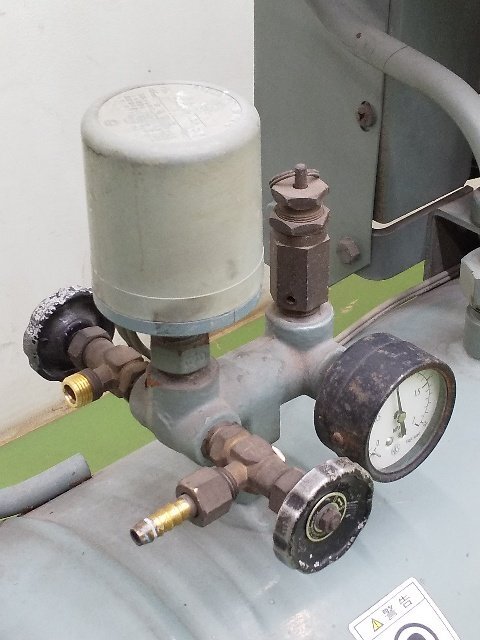 Yahoo!オークション - (1円スタート ) 日立 ベビコン エアーコンプレッ...