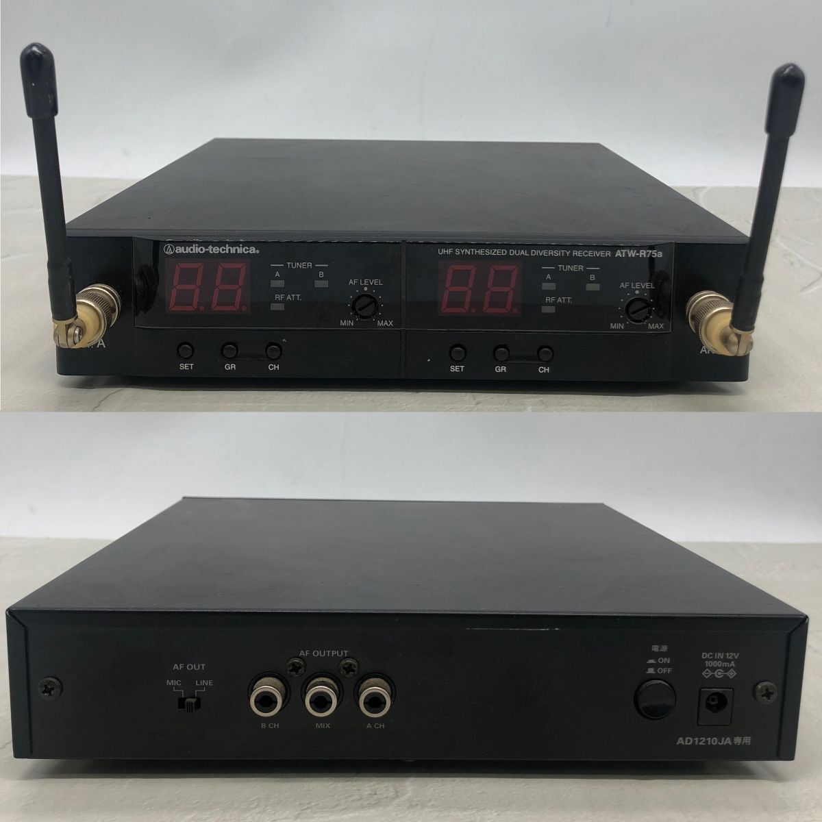 Yahoo!オークション - 【audio-technica】オーディオテクニカ UHFワイ...