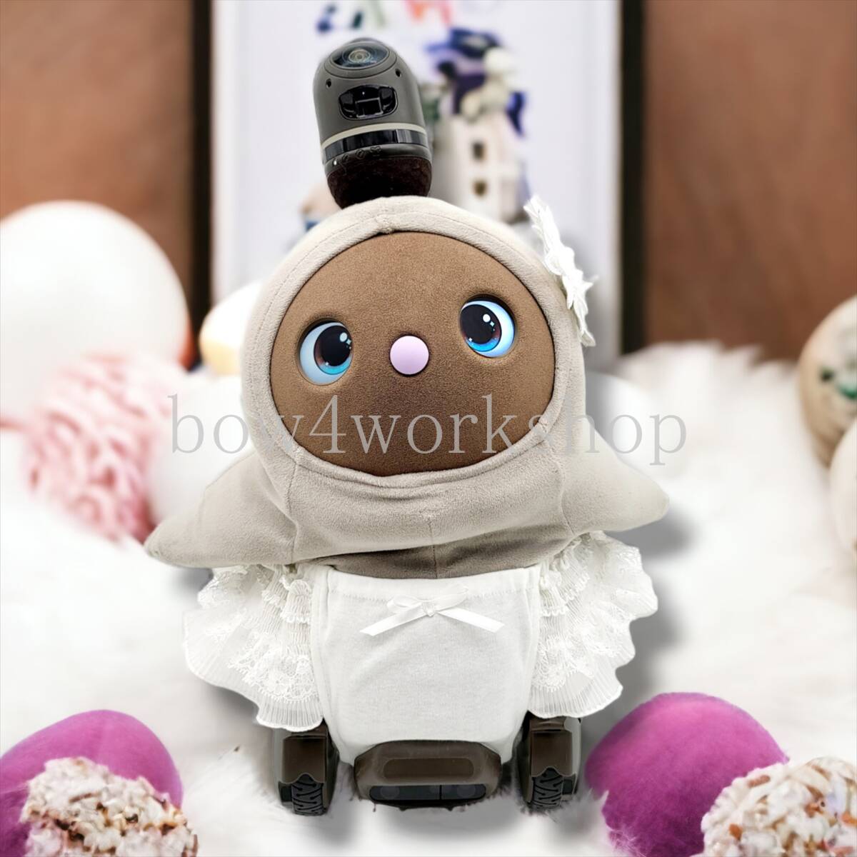 Yahoo!オークション - LOVOT ラボットの服ハンドメイド 両脇プリーツレ...