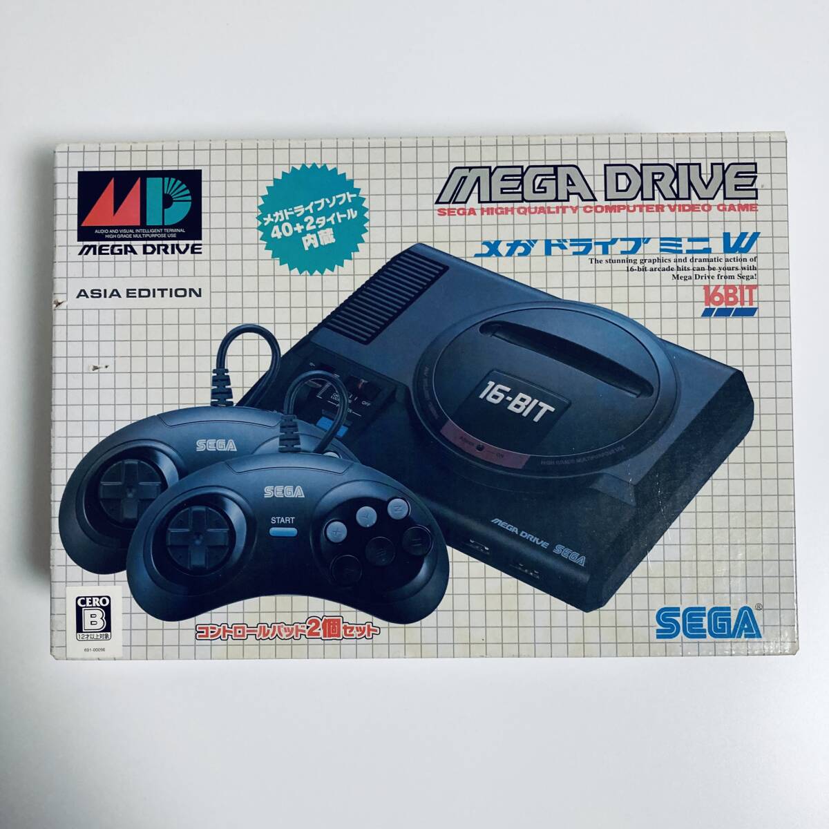 Yahoo!オークション - 未使用 MEGA DRIVE mini メガドライブミニW SEGA...