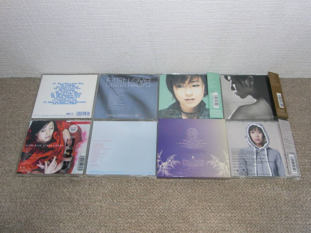 Yahoo!オークション - 宇多田ヒカル Utada オリジナルアルバム8枚セッ...