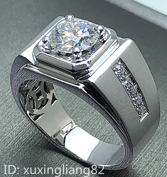 Yahoo!オークション - シンプル お洒落 指輪 シルバー 18KGP プラチナ ...