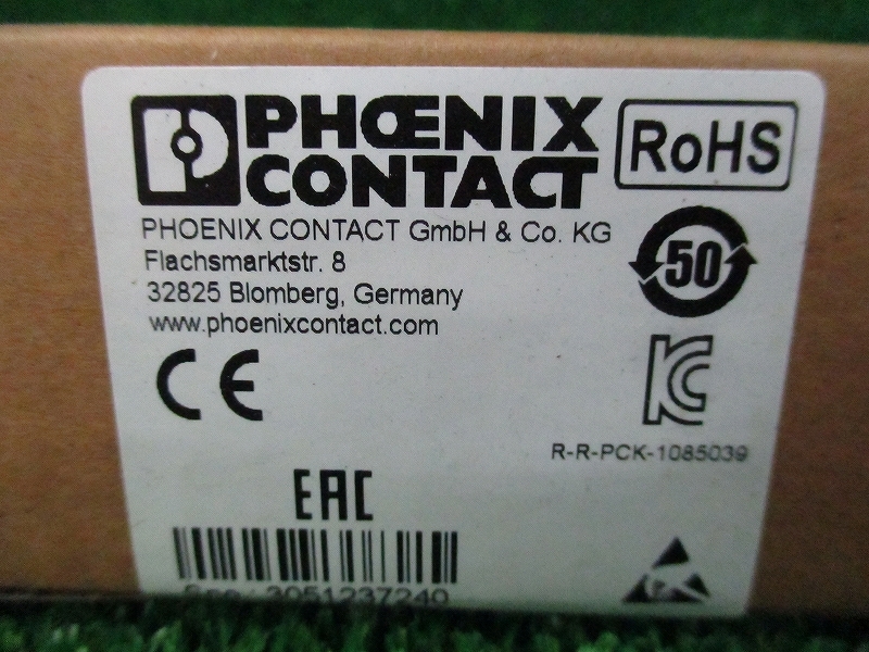 Yahoo!オークション - Kのな5899 新品未開封 フェニックスコンタクト ...