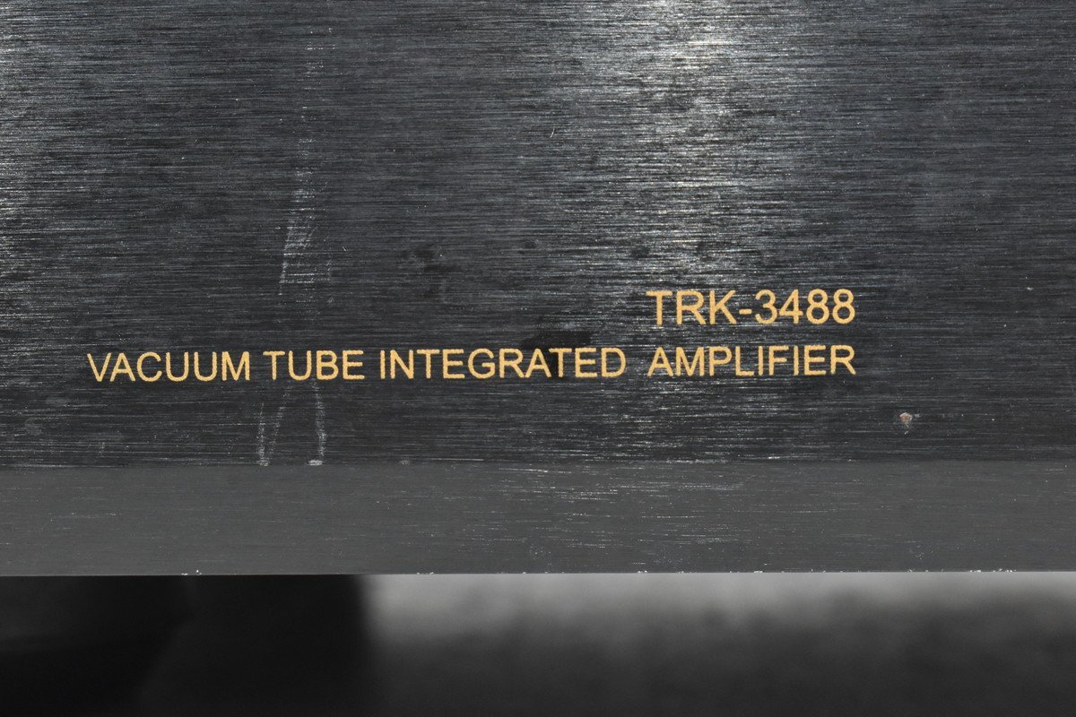 Yahoo!オークション - 【J】TRIODE TRK-3488 真空管 プリメインアンプ ...
