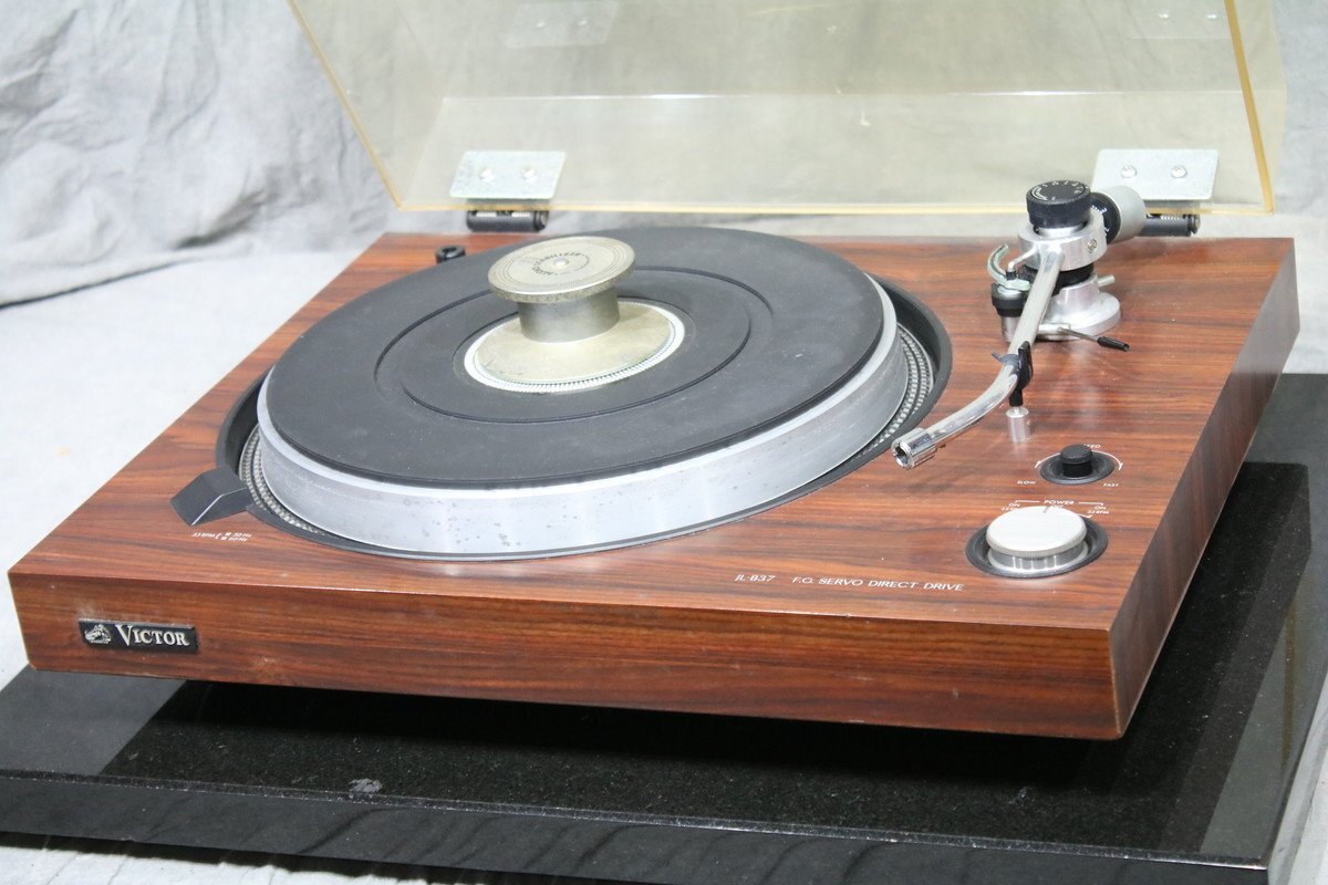 Yahoo!オークション - 【J】VICTOR JL-B37R ターンテーブル レコードプ...