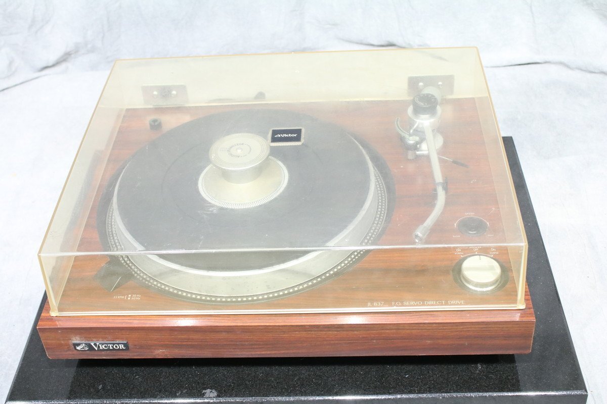 Yahoo!オークション - 【J】VICTOR JL-B37R ターンテーブル レコードプ...
