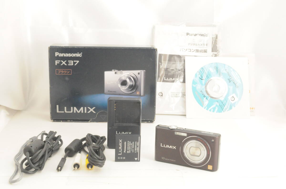 Yahoo!オークション - 良品 Panasonic パナソニック Lumix DMC-FX37 ...