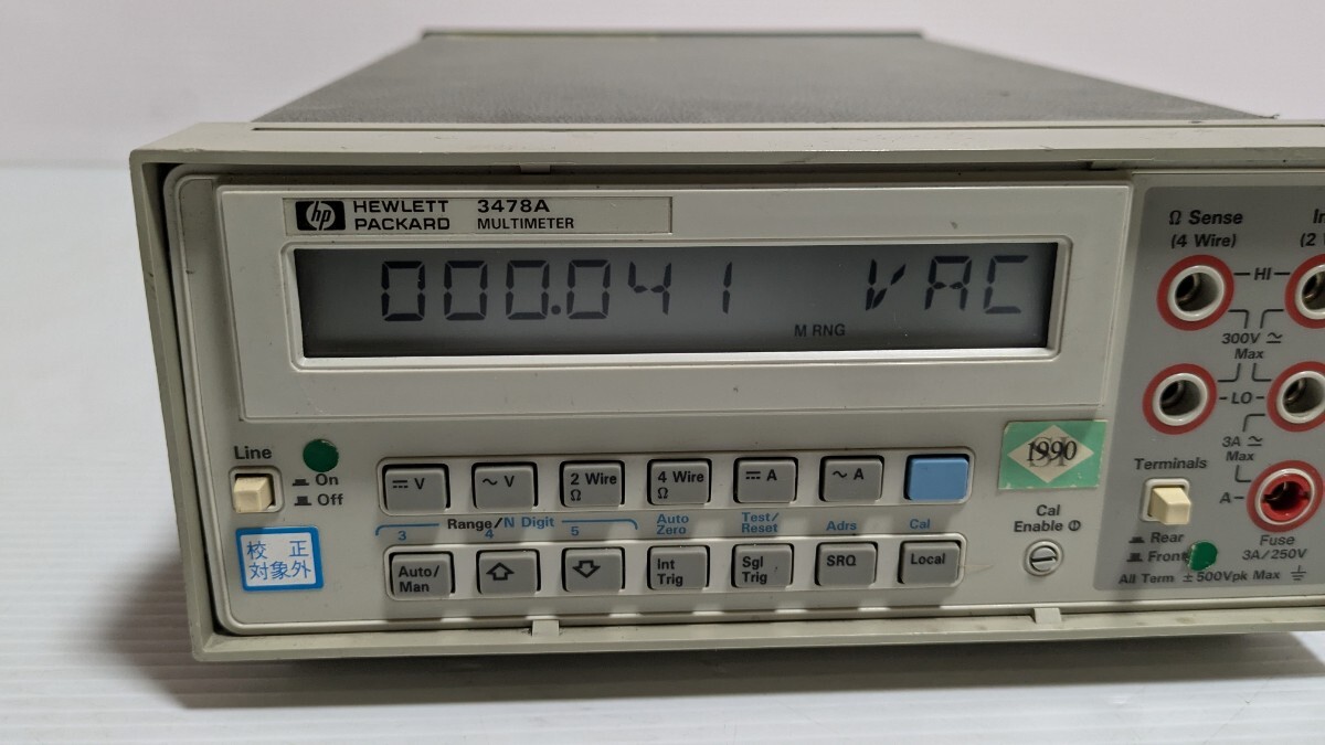 Yahoo!オークション - hp 3478A DIGITAL MULTIMETER Agilent アジレン...