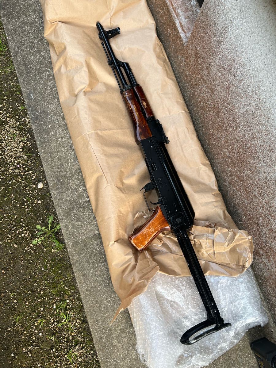 Yahoo!オークション - LCT AK AKMS 電動ガン 塗装仕上げ 木製グリップ ...