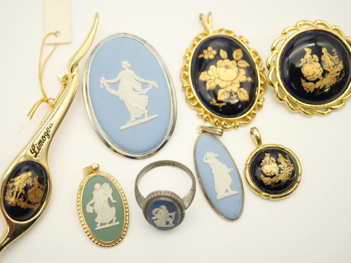 Yahoo!オークション - 【D79】WEDG WOOD ウェッジウッド LIMOGES リモ...