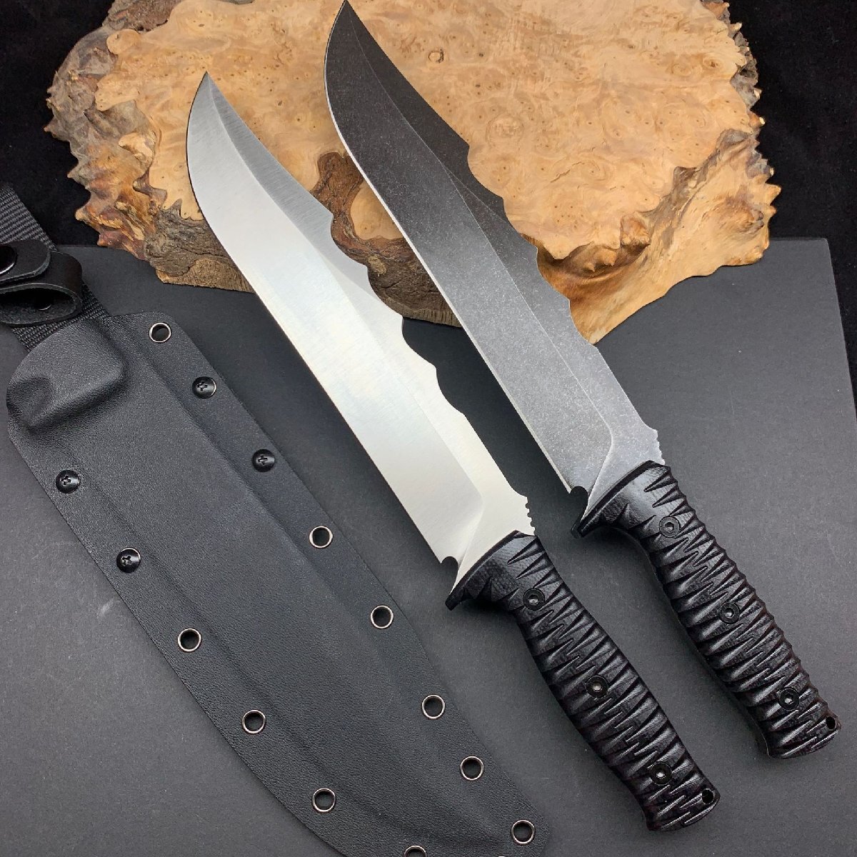 Yahoo!オークション - DC53 刃厚6mm サバイバルナイフ G10 アウトドア...