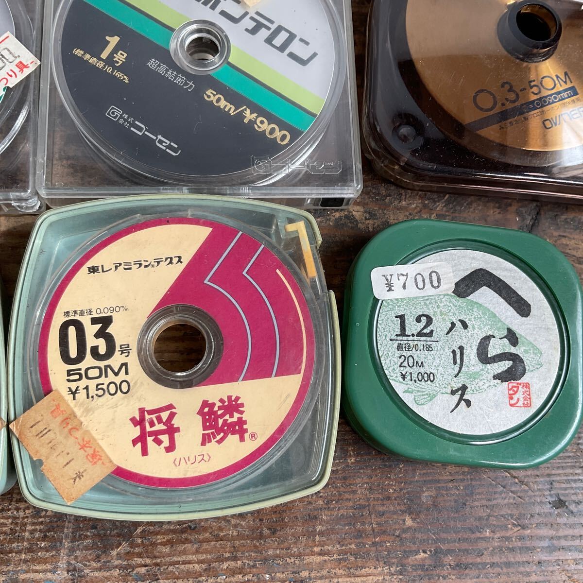 Yahoo!オークション - V06/未使用 保管品 釣具 ハリス 色々 27個 まと...