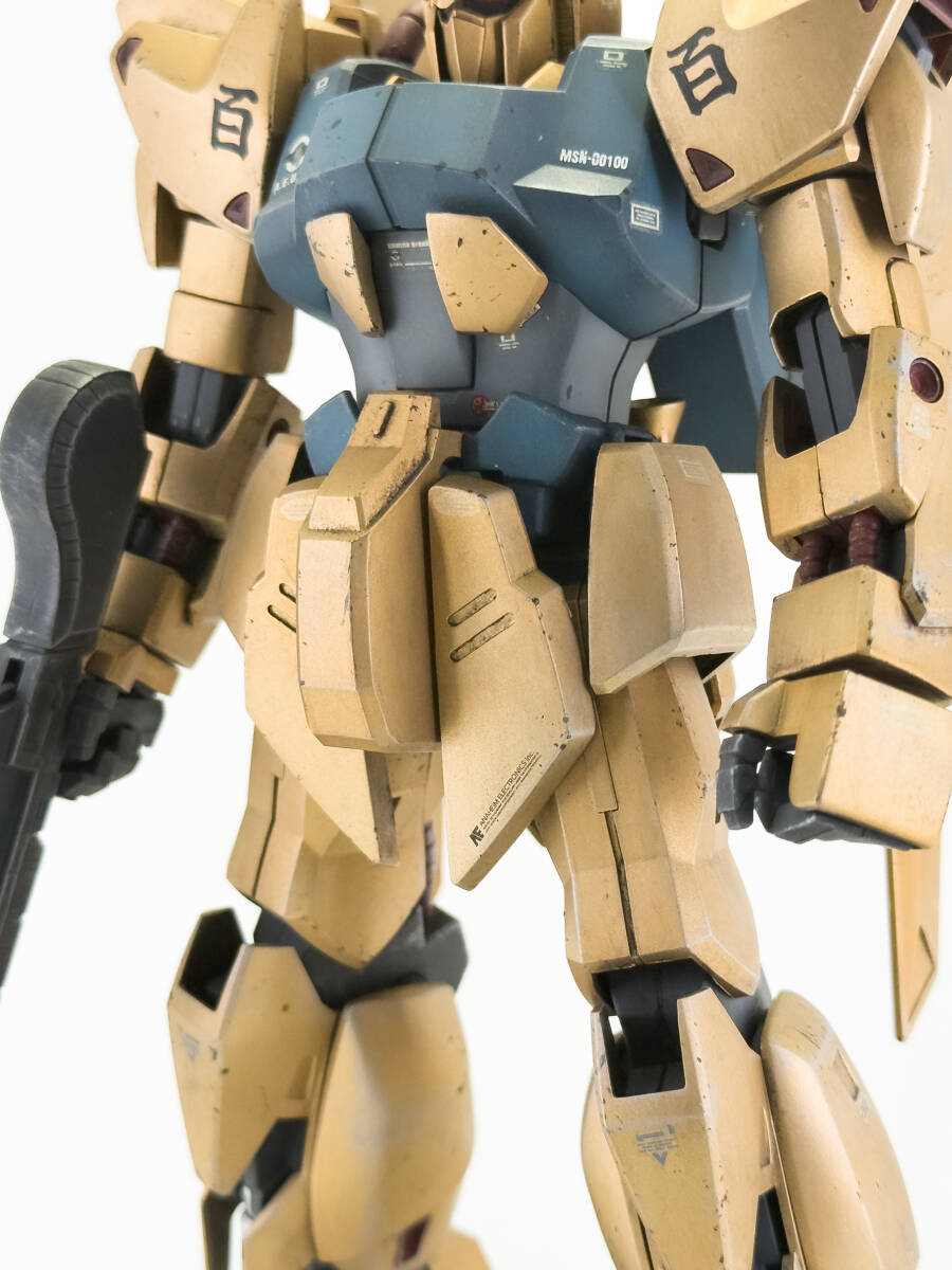 日本代購代標第一品牌【樂淘letao】－MG 百式 Ver.1.0 塗装済・ウェザリング仕上げ 完成品 ガンプラ