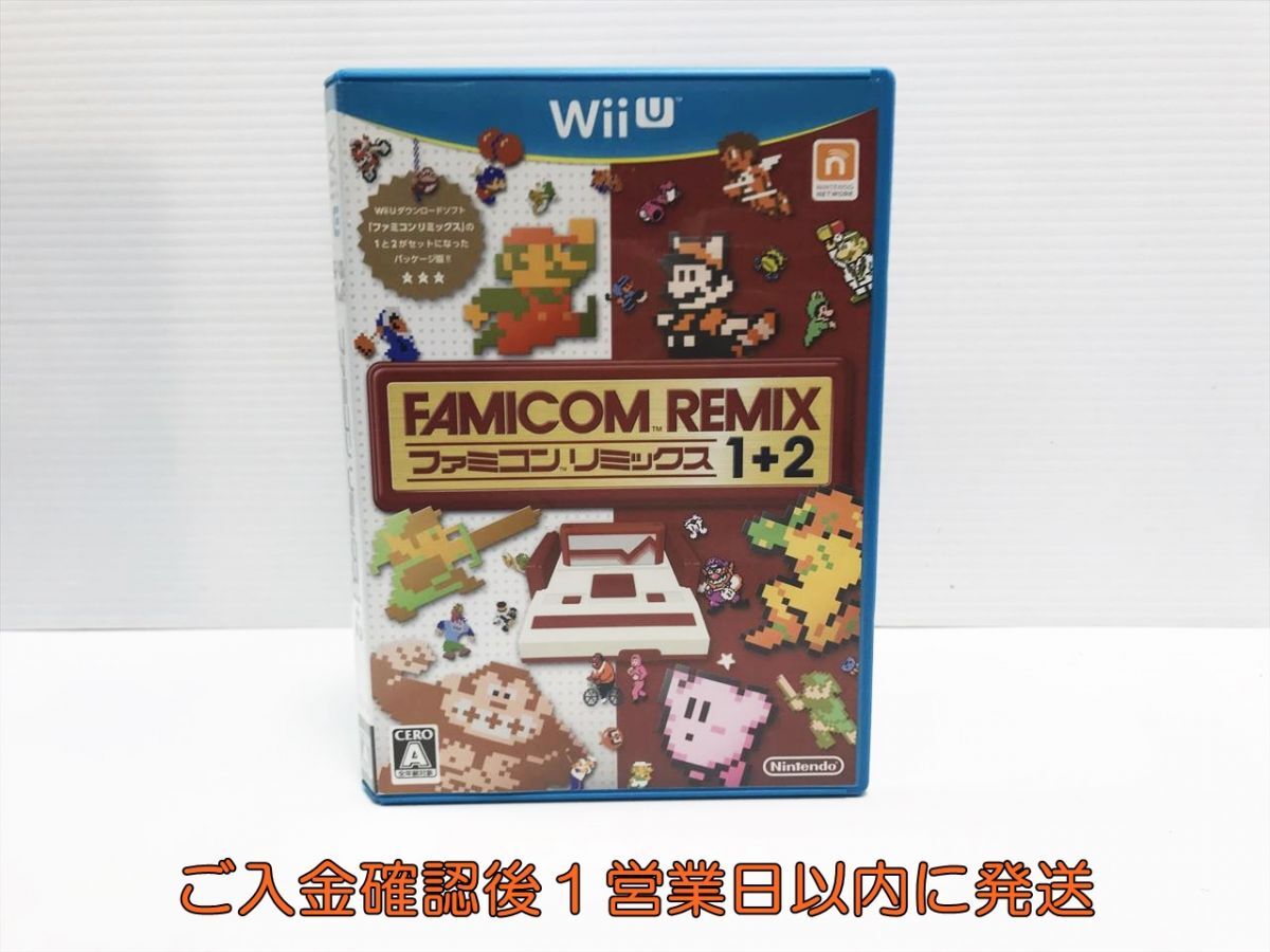 Yahoo!オークション - WiiU ファミコンリミックス1+2 ゲームソフト 1A0...