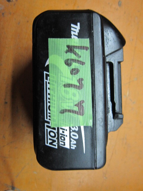 Yahoo!オークション - k6077 マキタ BL1830 18V