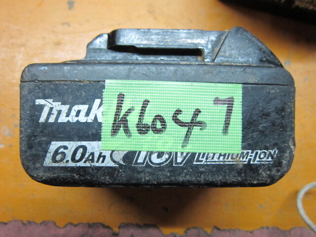 Yahoo!オークション - k6047 マキタ BL1860B 18V